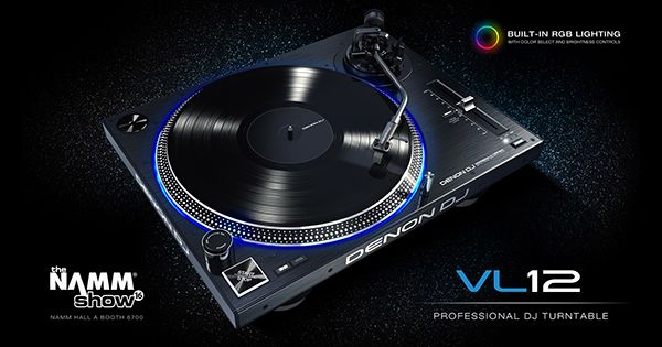 Denon Introduces New DJ VL12 Turntable